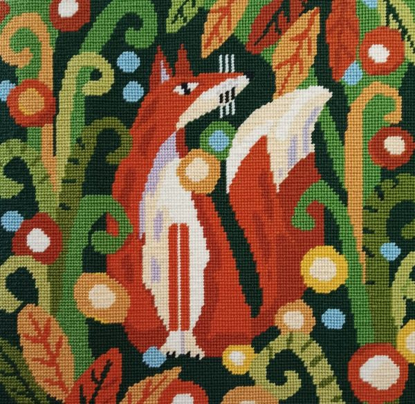 Fox Tapestry Kit - Heritage Crafts – Tapestry Kits UK