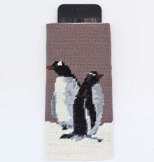 Gentoo Penguins Glasses Case Tapestry Kit - Cleopatra's Needle ...